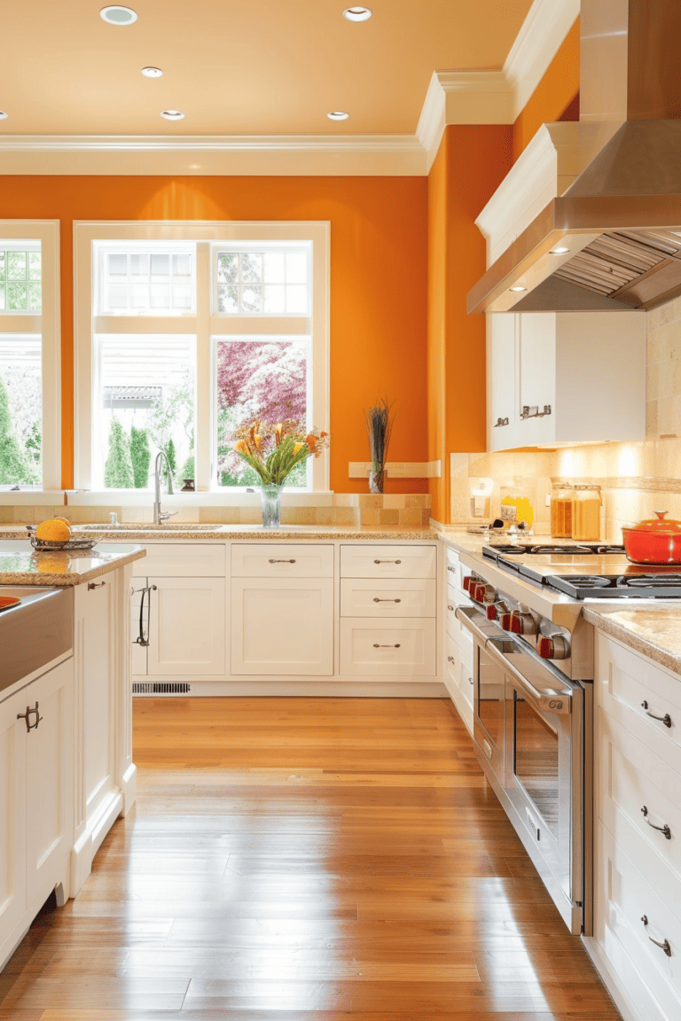Zest For Life: 25 Vibrant Orange Kitchens You Will Love | The Olive ...