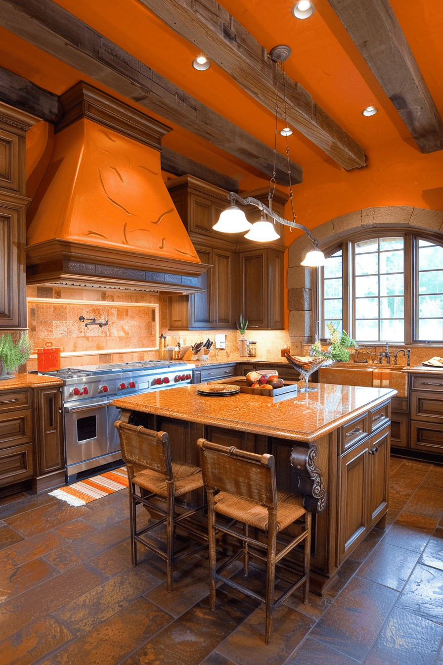 Zest For Life: 25 Vibrant Orange Kitchens You Will Love | The Olive ...
