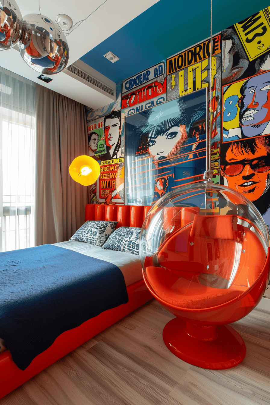10 Funky Retro Bedroom Ideas To Revolutionize Your Decor | The Olive ...