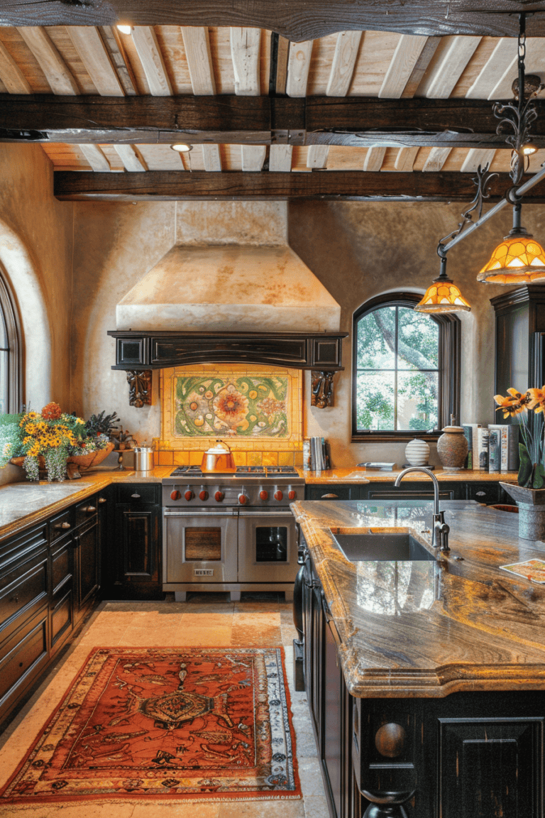 15 Spanish Villa Kitchens For Your Home Inspiration | The Olive Branch Nest