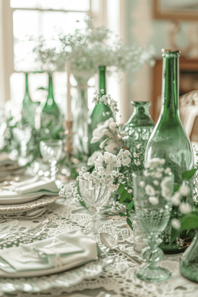 10 Stunning Green Themed Tablescapes For Every Occasion | The Olive ...