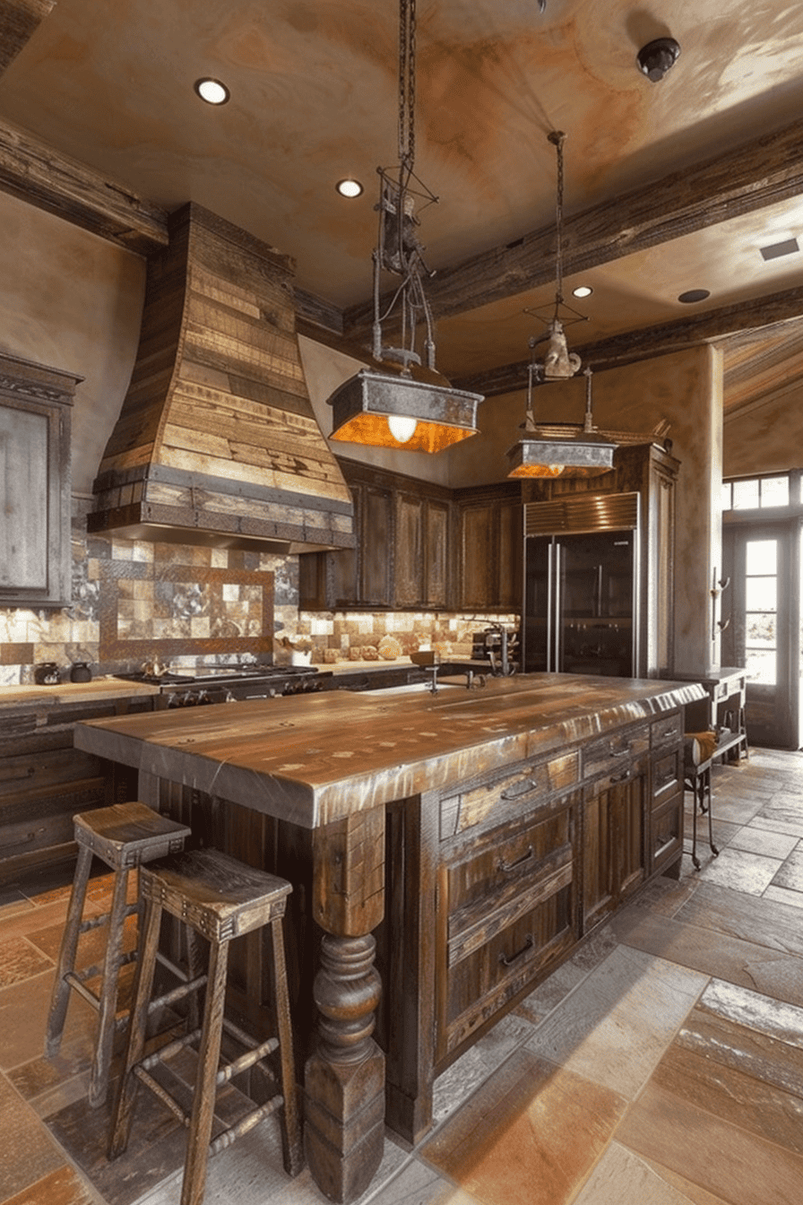 25 Western Styled Kitchen Designs: A Timeless Frontier Right At Home ...