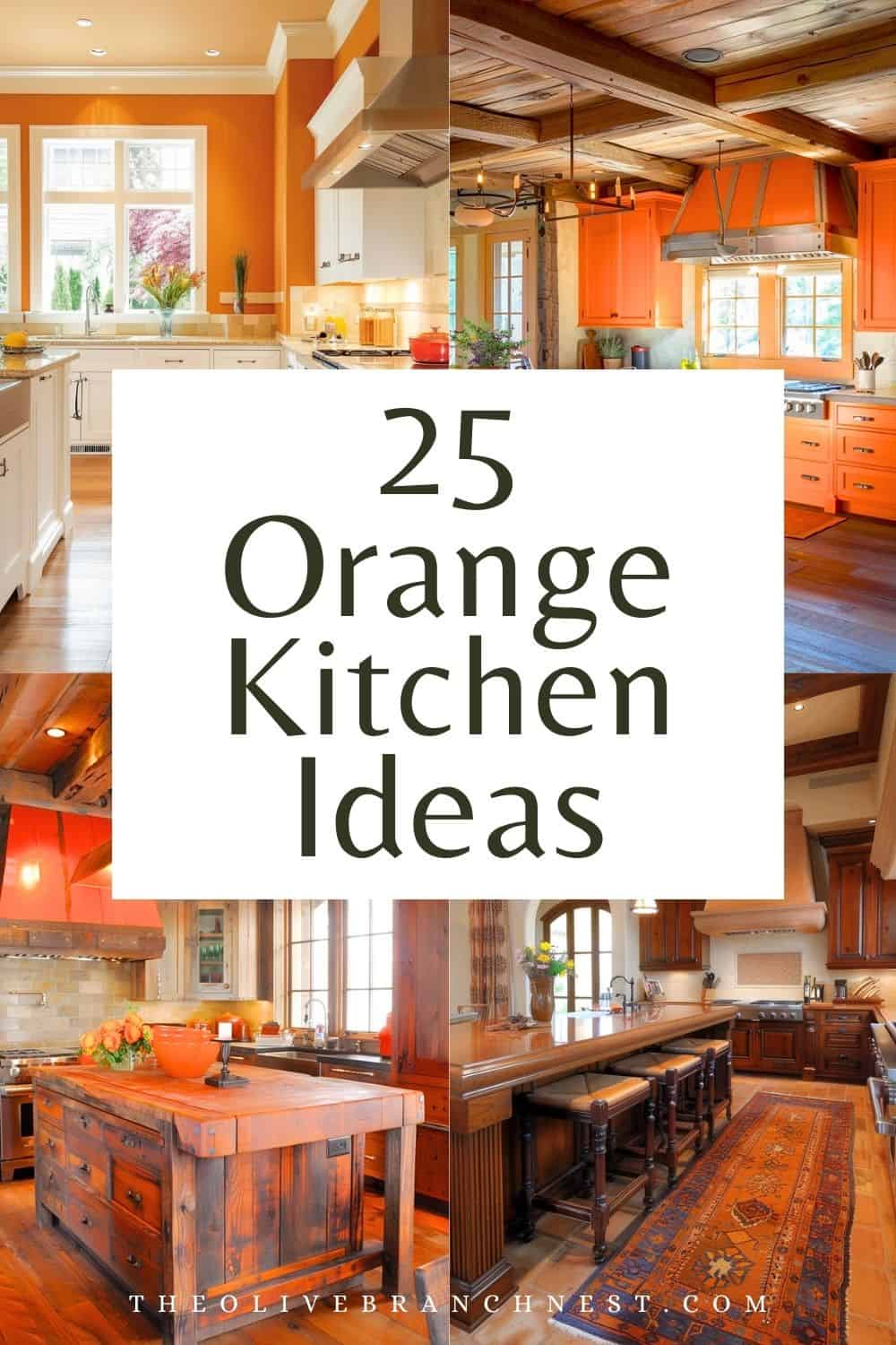 Zest For Life: 25 Vibrant Orange Kitchens You Will Love | The Olive ...