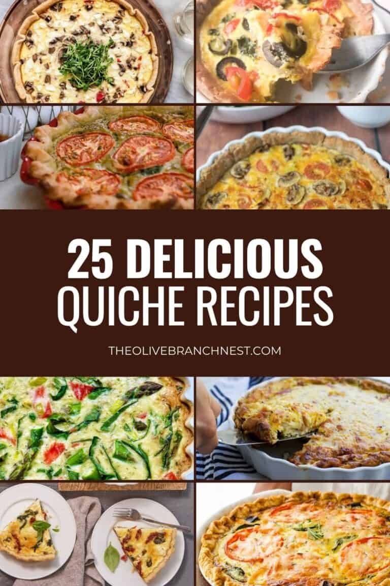 A Slice Of Heaven: 25 Delicious Quiche Recipes | The Olive Branch Nest