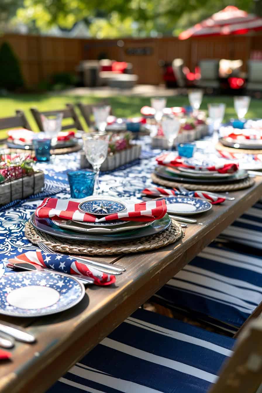 20 4th Of July Table Setting Ideas To Elevate Your Celebration | The ...