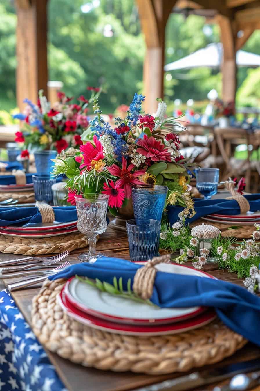 20 4th Of July Table Setting Ideas To Elevate Your Celebration | The ...