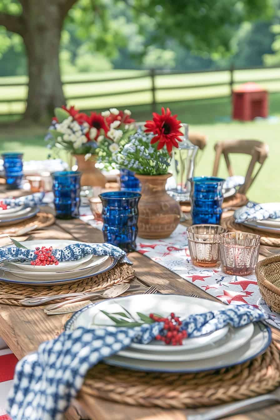 20 4th Of July Table Setting Ideas To Elevate Your Celebration | The ...