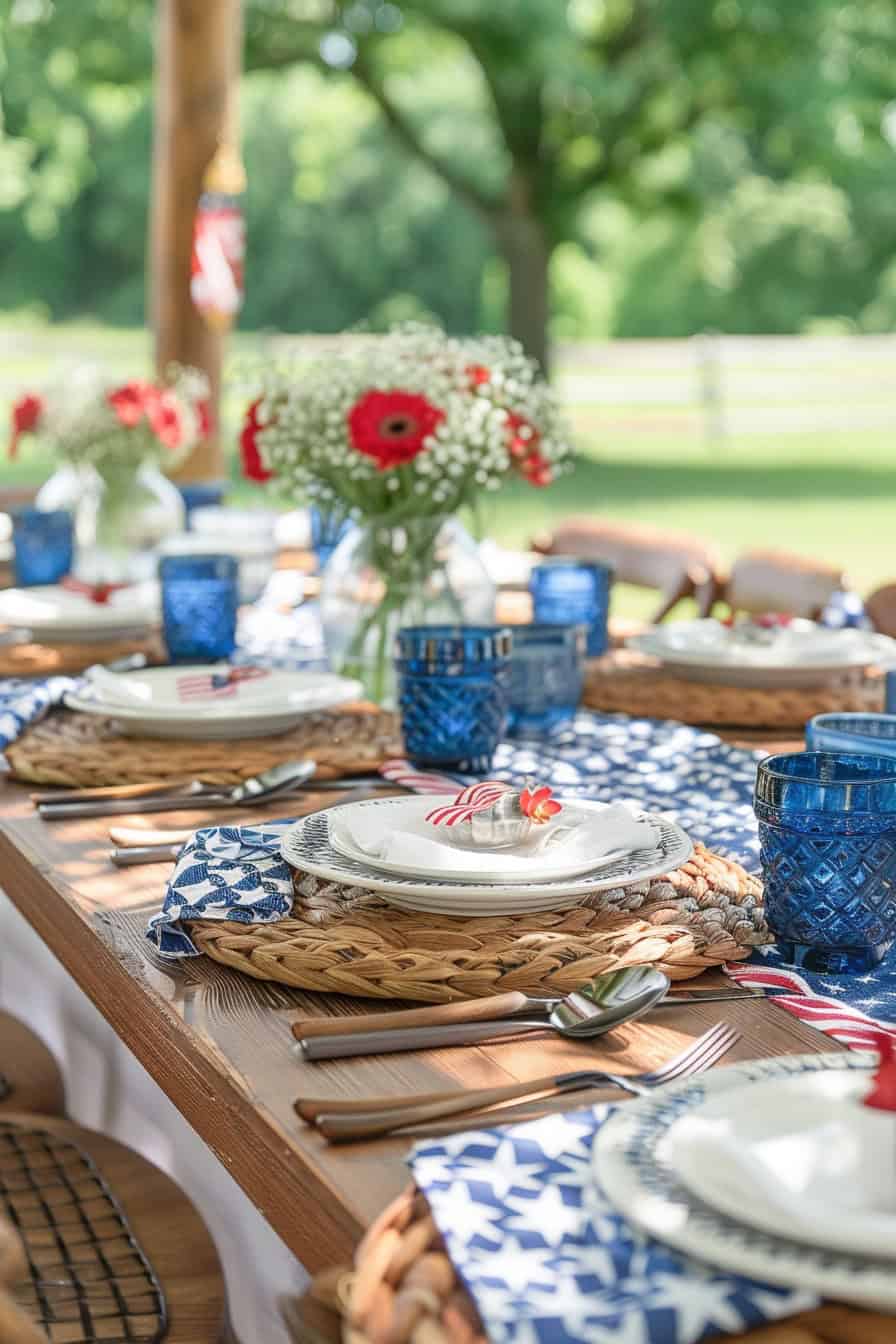 20 4th Of July Table Setting Ideas To Elevate Your Celebration | The ...