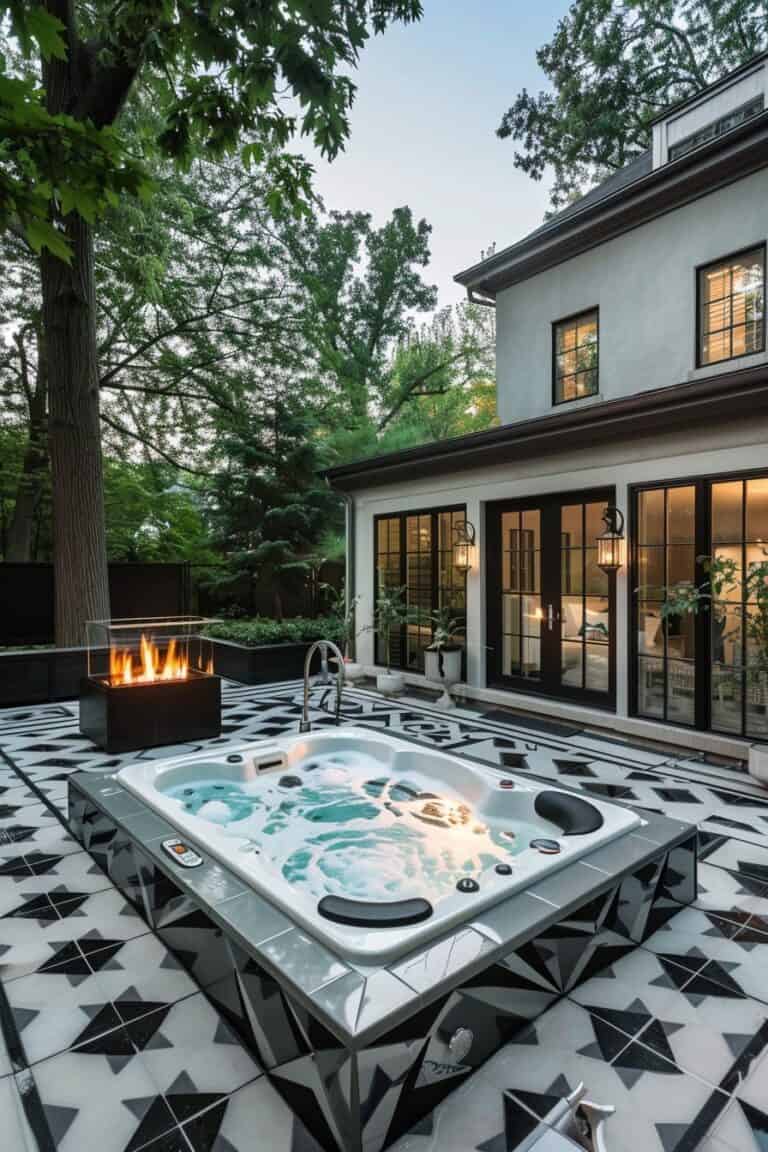 17 Stunning Hot Tub Ideas For Your Backyard | The Olive Branch Nest