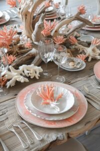 38 Beautiful Beach Table Settings: From Wedding To Dinner Party Let's ...