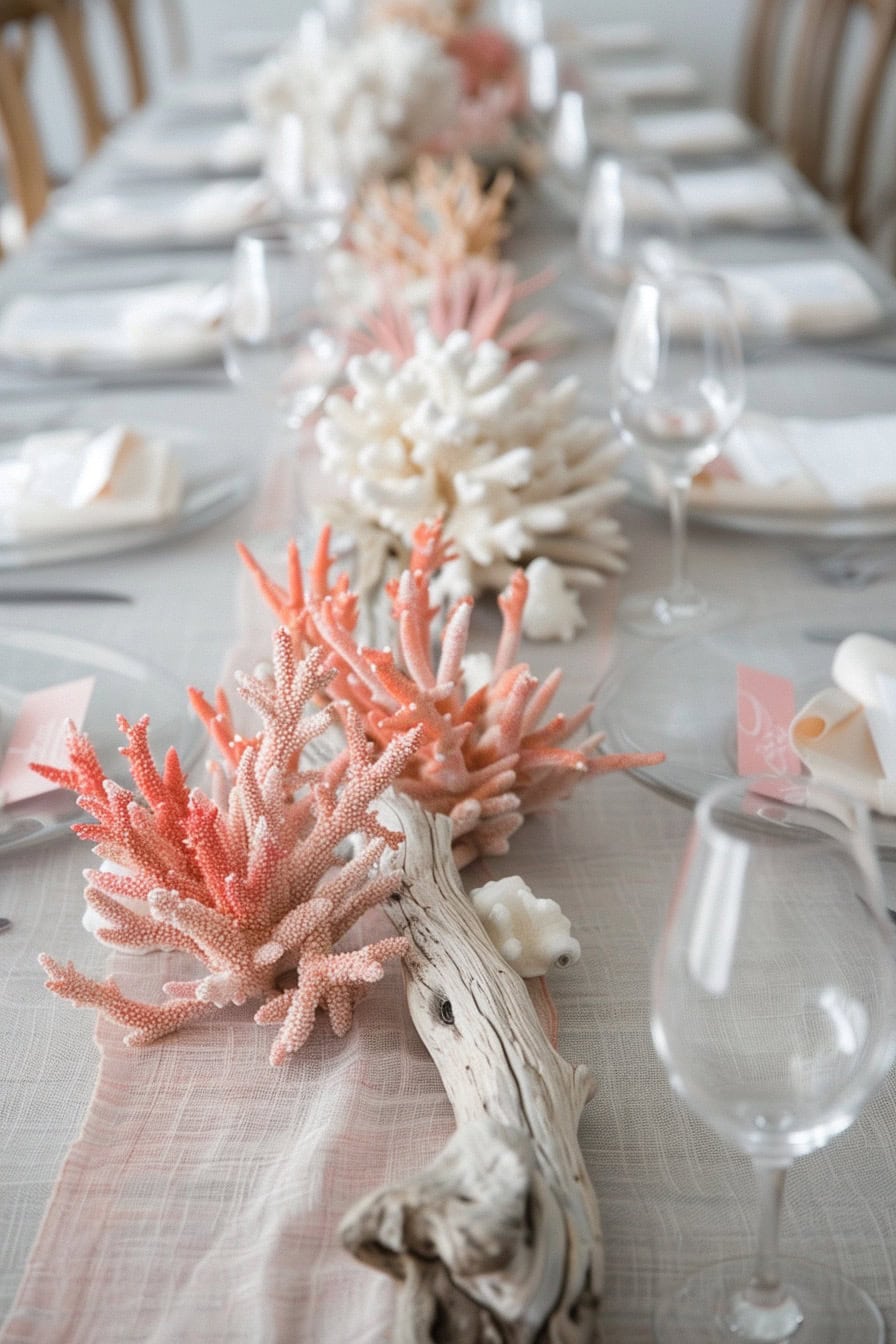 38 Beautiful Beach Table Settings: From Wedding To Dinner Party Let's ...