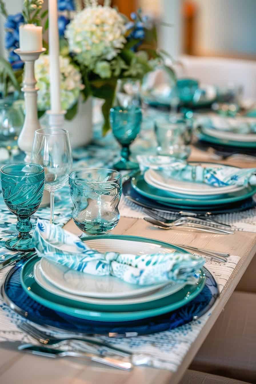 38 Beautiful Beach Table Settings: From Wedding To Dinner Party Let's ...