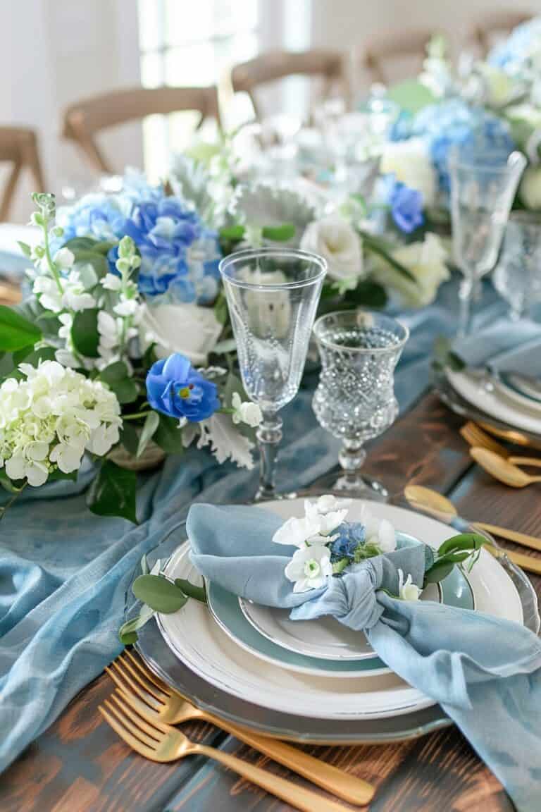 38 Beautiful Beach Table Settings: From Wedding To Dinner Party Let's ...