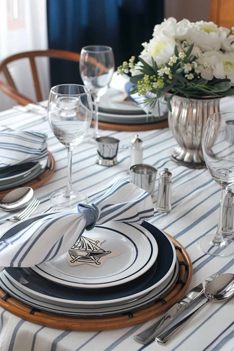 38 Beautiful Beach Table Settings: From Wedding To Dinner Party Let's ...