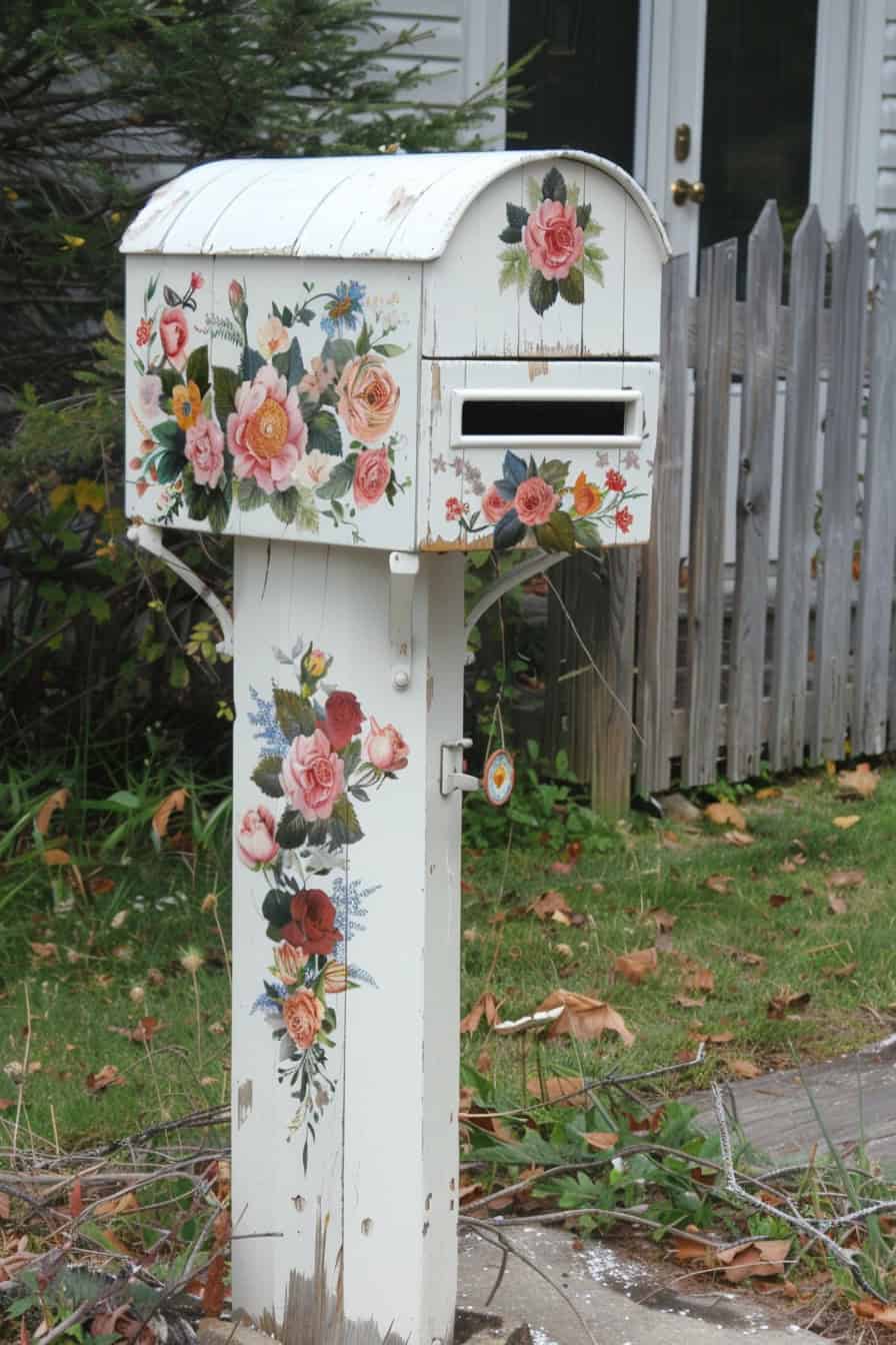 24 Mailbox Ideas To Spruce Up Your Curb Appeal | The Olive Branch Nest