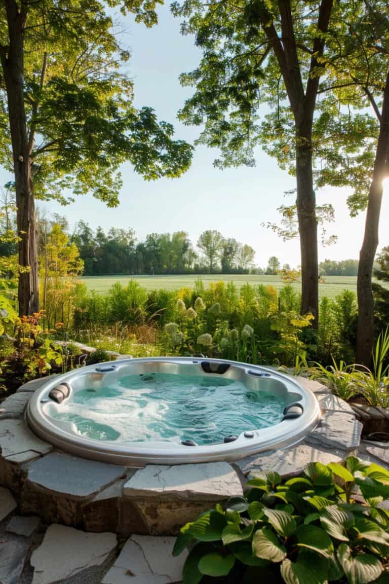 17 Stunning Hot Tub Ideas For Your Backyard | The Olive Branch Nest