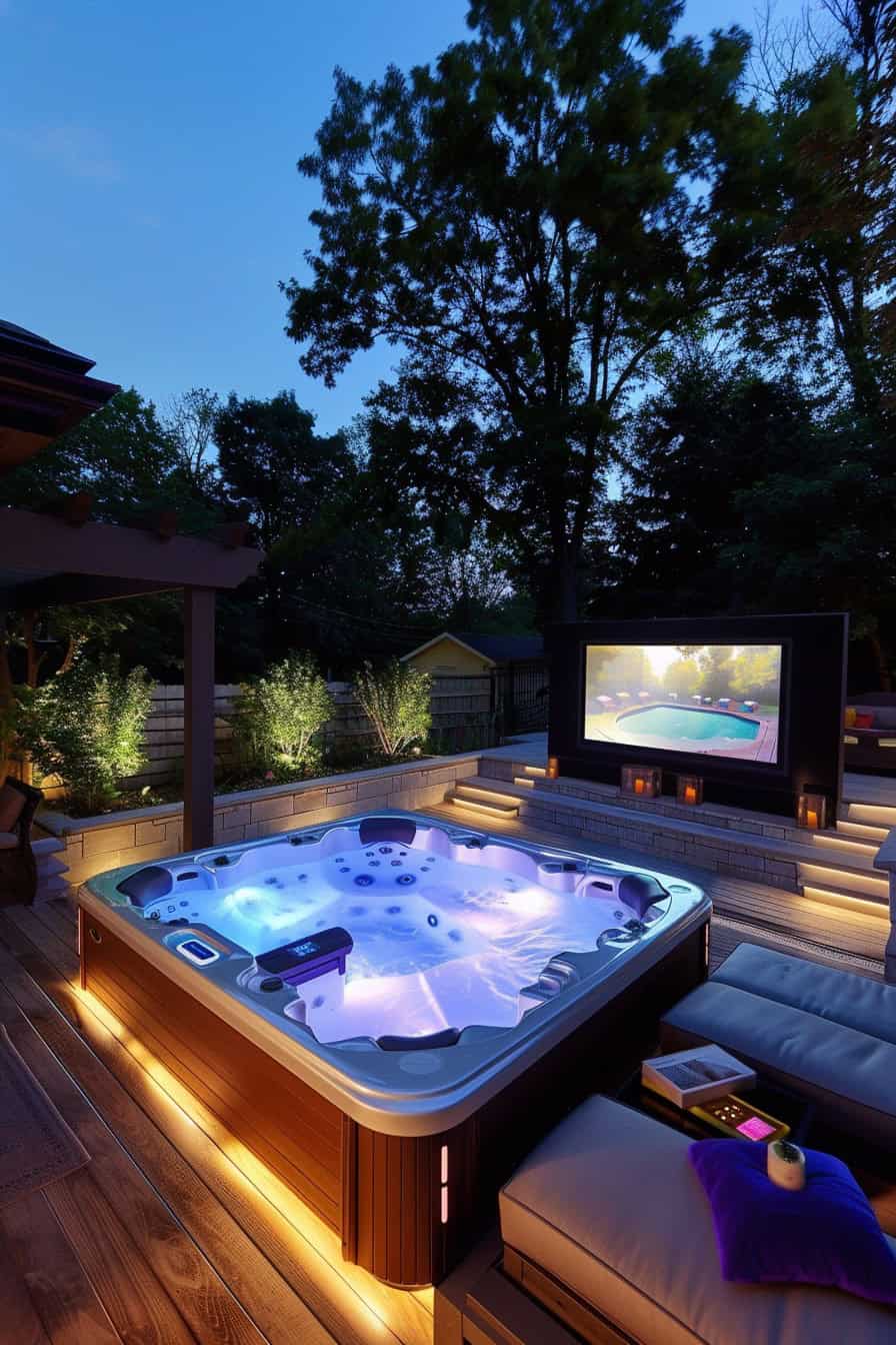 17 Stunning Hot Tub Ideas For Your Backyard | The Olive Branch Nest
