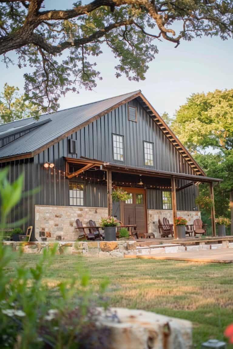 Creative Barndominium Exterior Ideas With 32 Images | The Olive Branch Nest