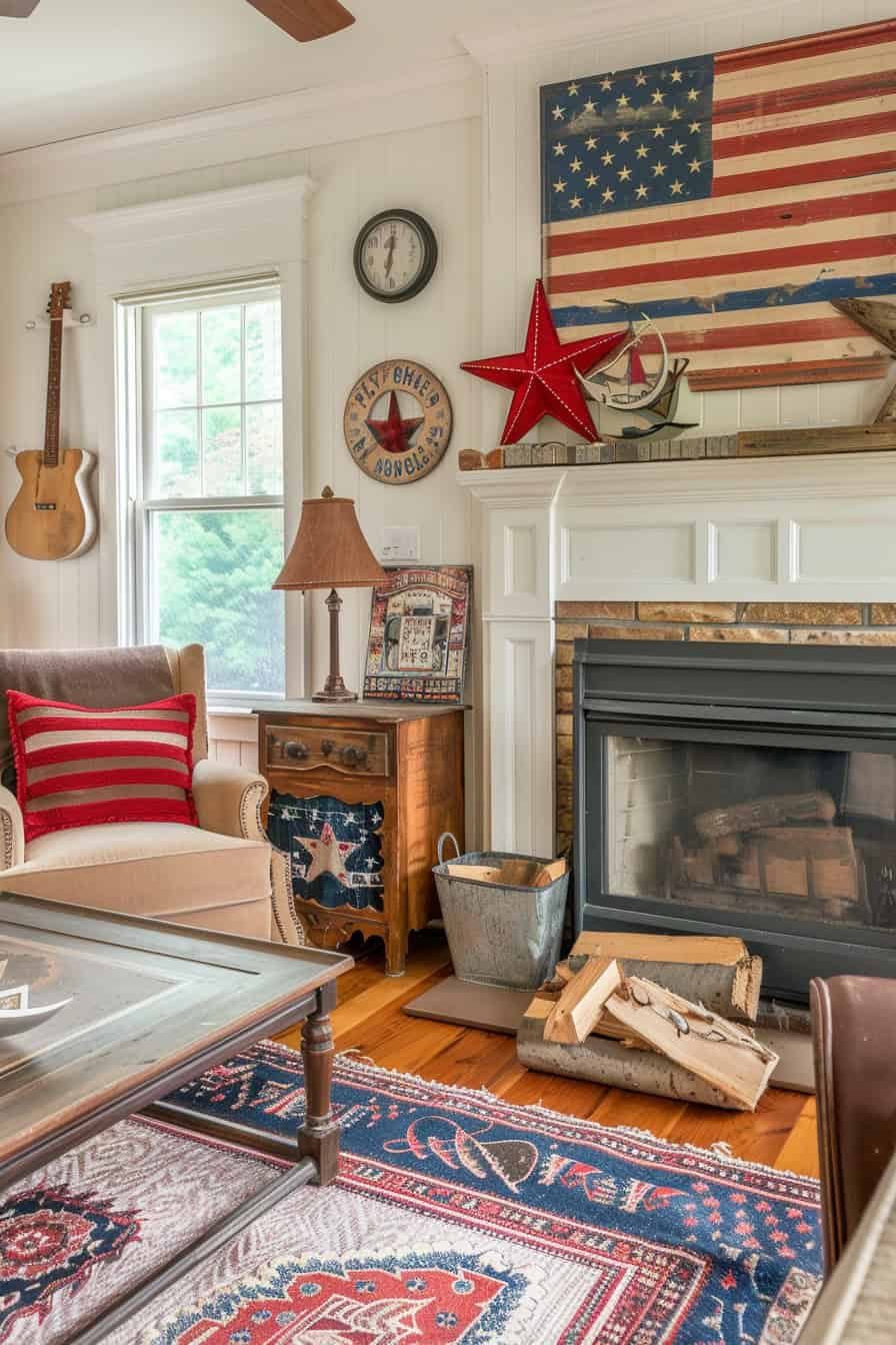 12 Lovely Summer Mantels For Your Fireplace | The Olive Branch Nest