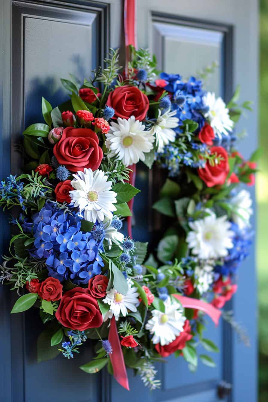 20 Stunning Summer Wreaths For Your Front Door | The Olive Branch Nest