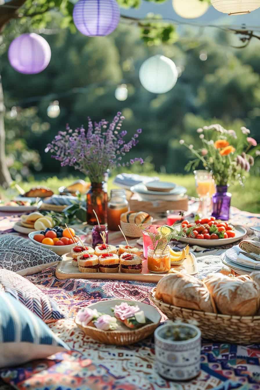 8 Enchanting Boho Picnic Ideas For A Magical Outdoor Gathering | The ...