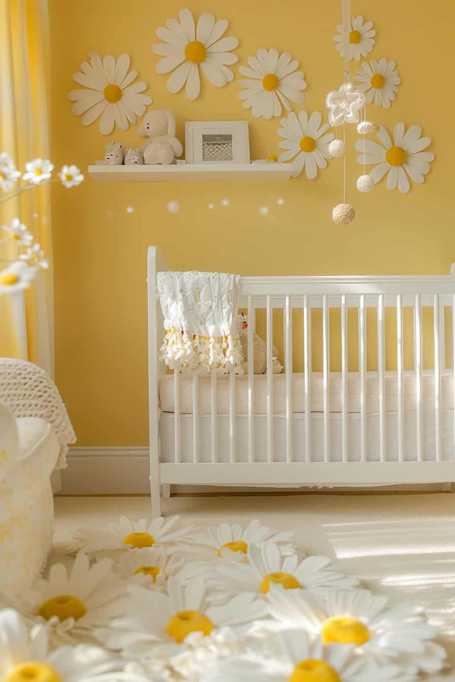 14 Daisy-Themed Nursery Ideas For A Touch Of Spring | The Olive Branch Nest