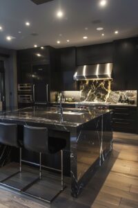 20 Bold And Beautiful Black Kitchen Ideas | The Olive Branch Nest