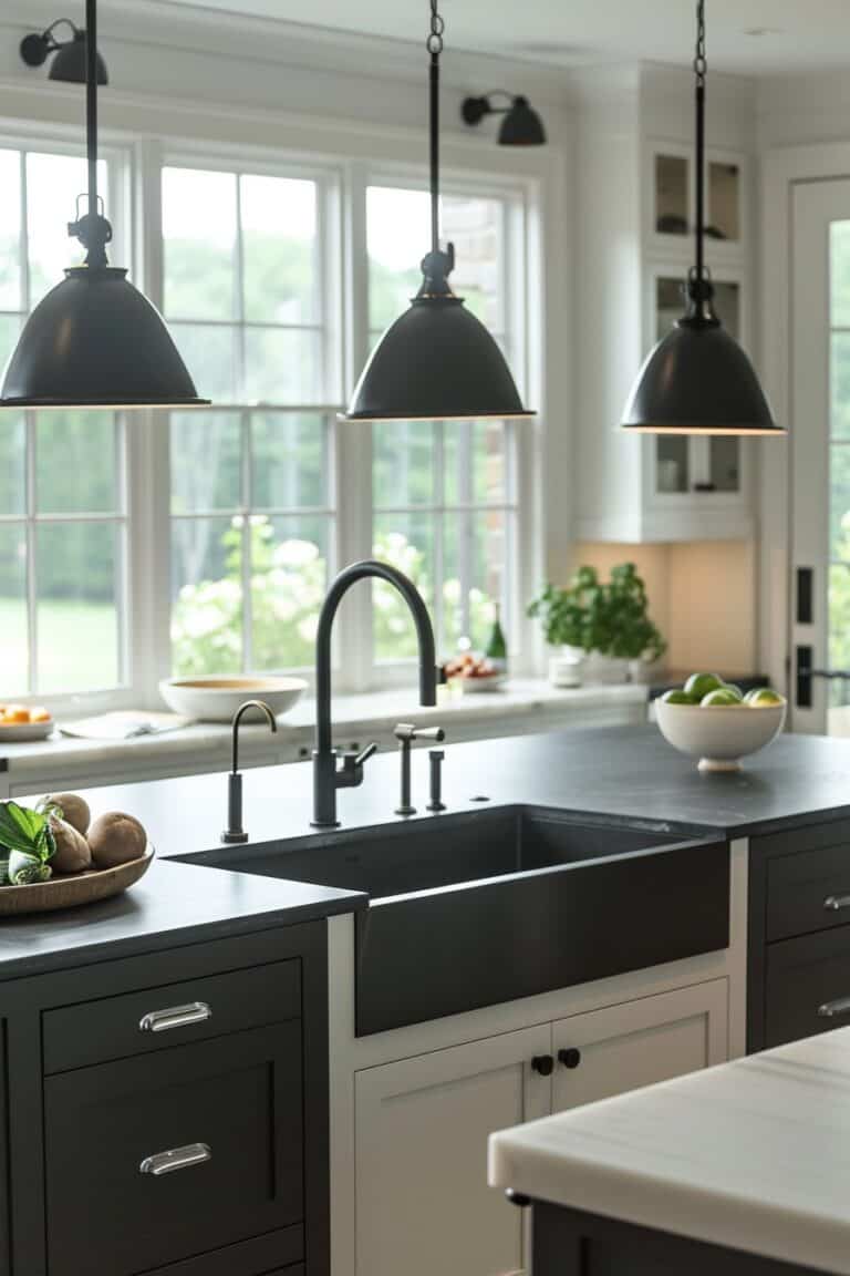20 Bold And Beautiful Black Kitchen Ideas | The Olive Branch Nest