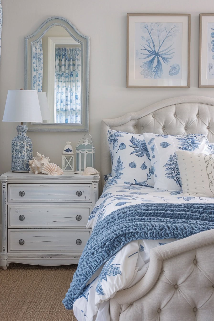 20 Beautiful Coastal Bedrooms For Your Home | The Olive Branch Nest
