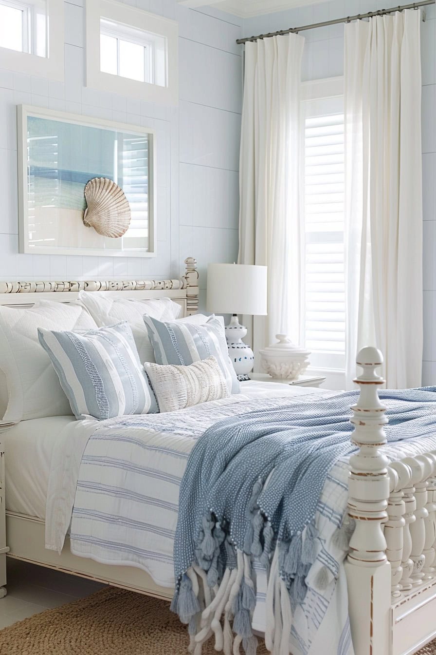 20 Beautiful Coastal Bedrooms For Your Home | The Olive Branch Nest
