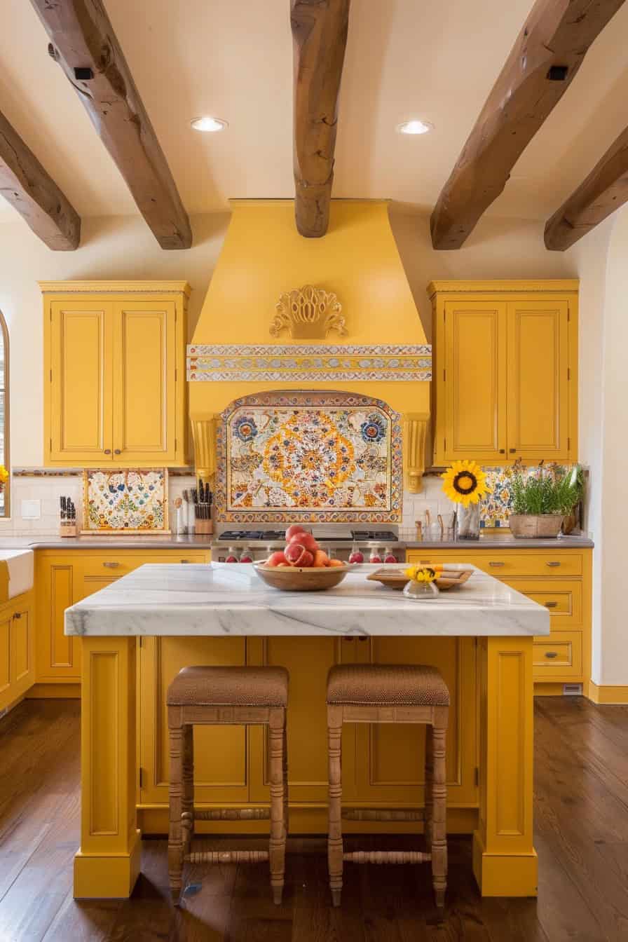 17 Beautiful Mediterranean Kitchens That Will Wisk You Away To Europe ...