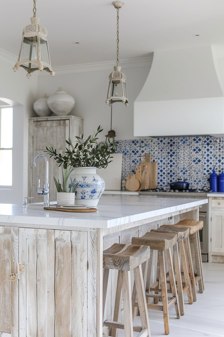 17 Beautiful Mediterranean Kitchens That Will Wisk You Away To Europe ...
