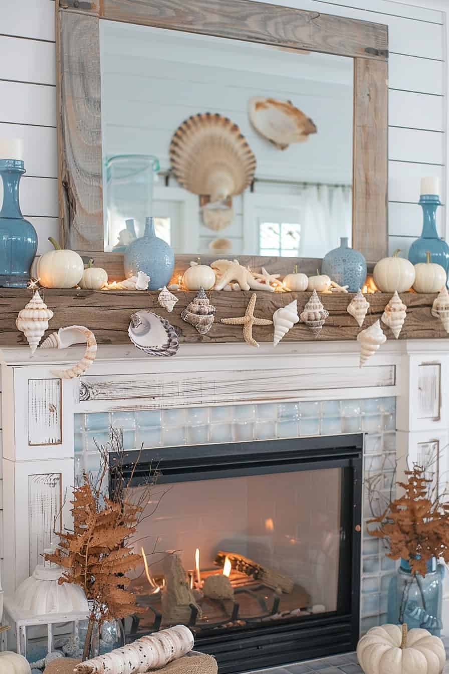 Elevate Your Fireplace: 30 Creative Fall Mantle Ideas | The Olive ...