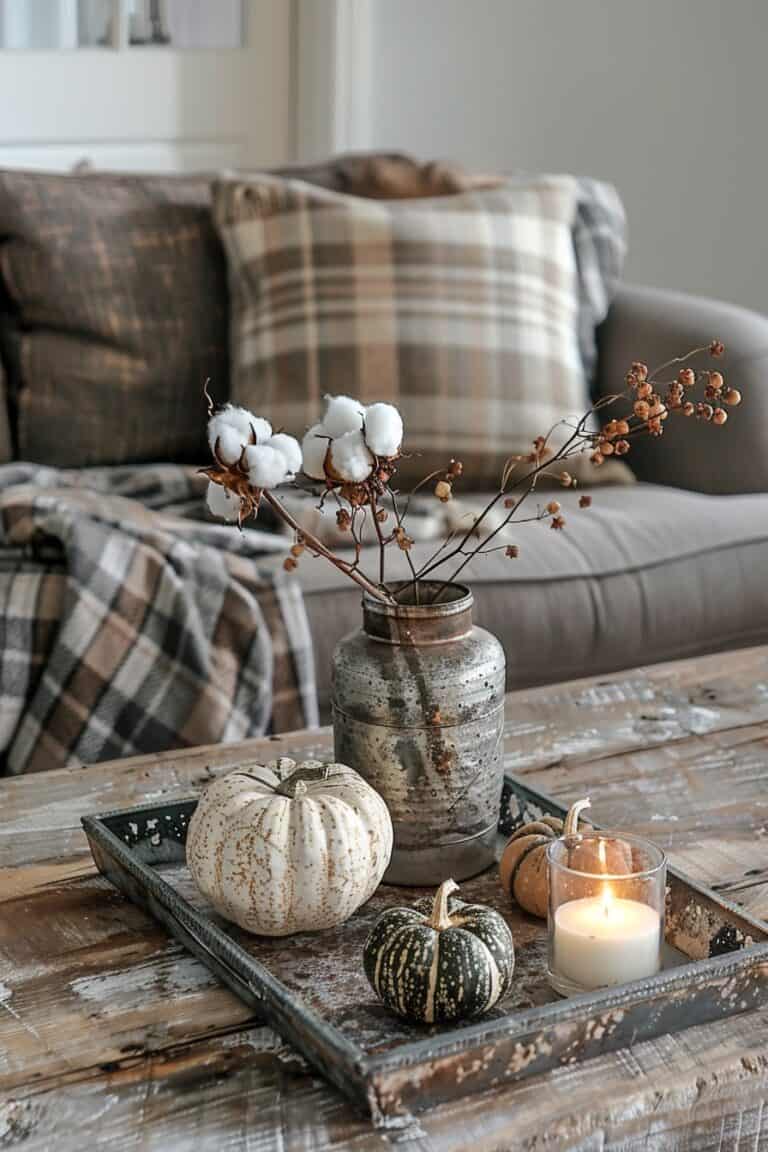 20 Creative Fall Coffee Table Ideas To Inspire You | The Olive Branch Nest