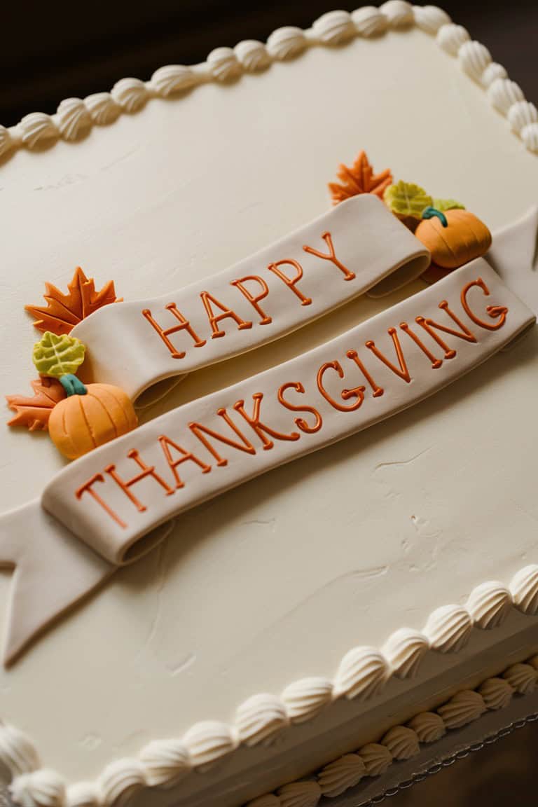 Baked With Love: 16 Amazing Thanksgiving Cake Ideas | The Olive Branch Nest