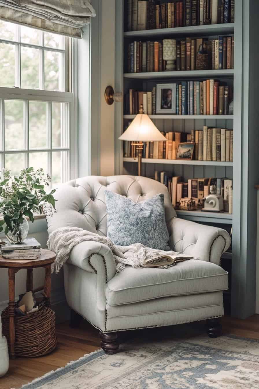 25 Creative Small Home Library Ideas You Will Adore | The Olive Branch Nest