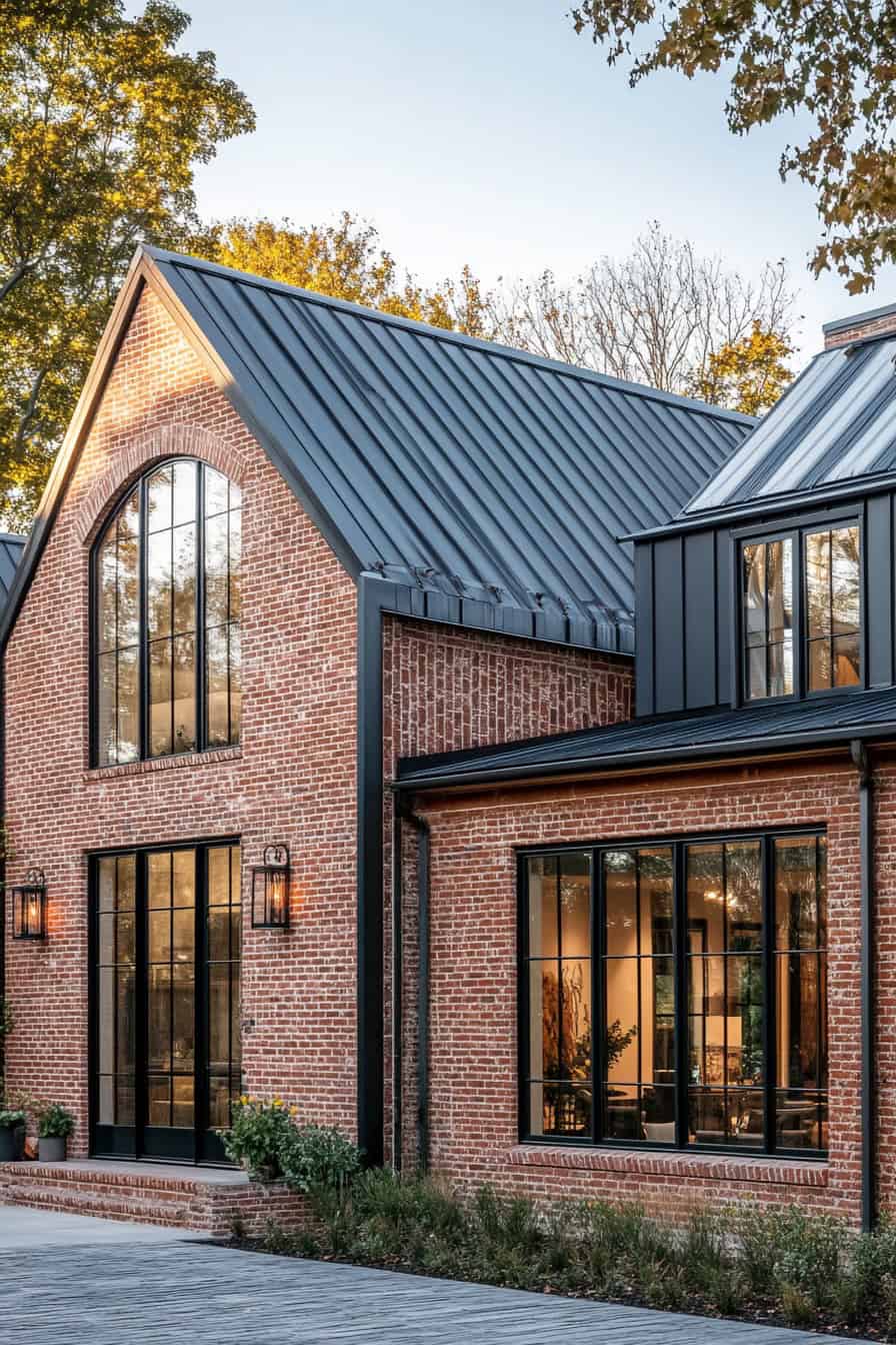 27 Stunning Modern Farmhouse Exteriors | The Olive Branch Nest