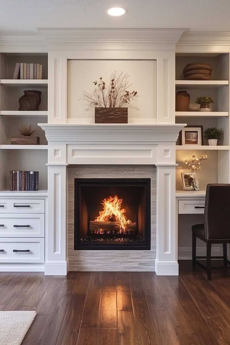 35 Creative Fireplace Built-ins You Will Love | The Olive Branch Nest