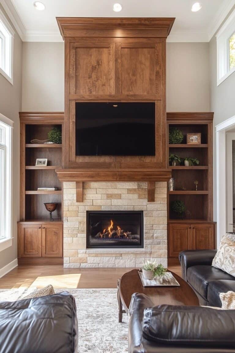 35 Creative Fireplace Built-ins You Will Love | The Olive Branch Nest