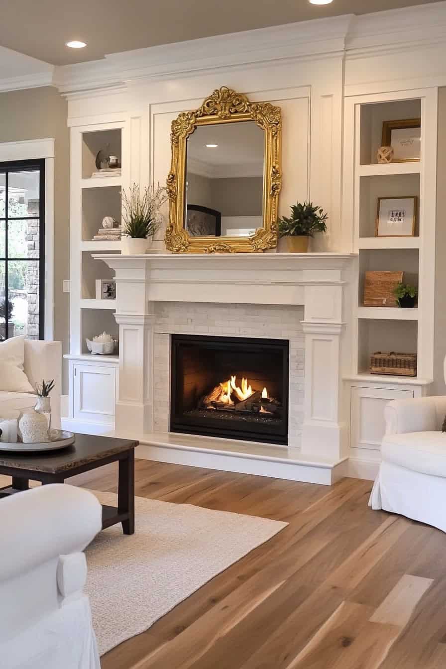 35 Creative Fireplace Built-ins You Will Love | The Olive Branch Nest