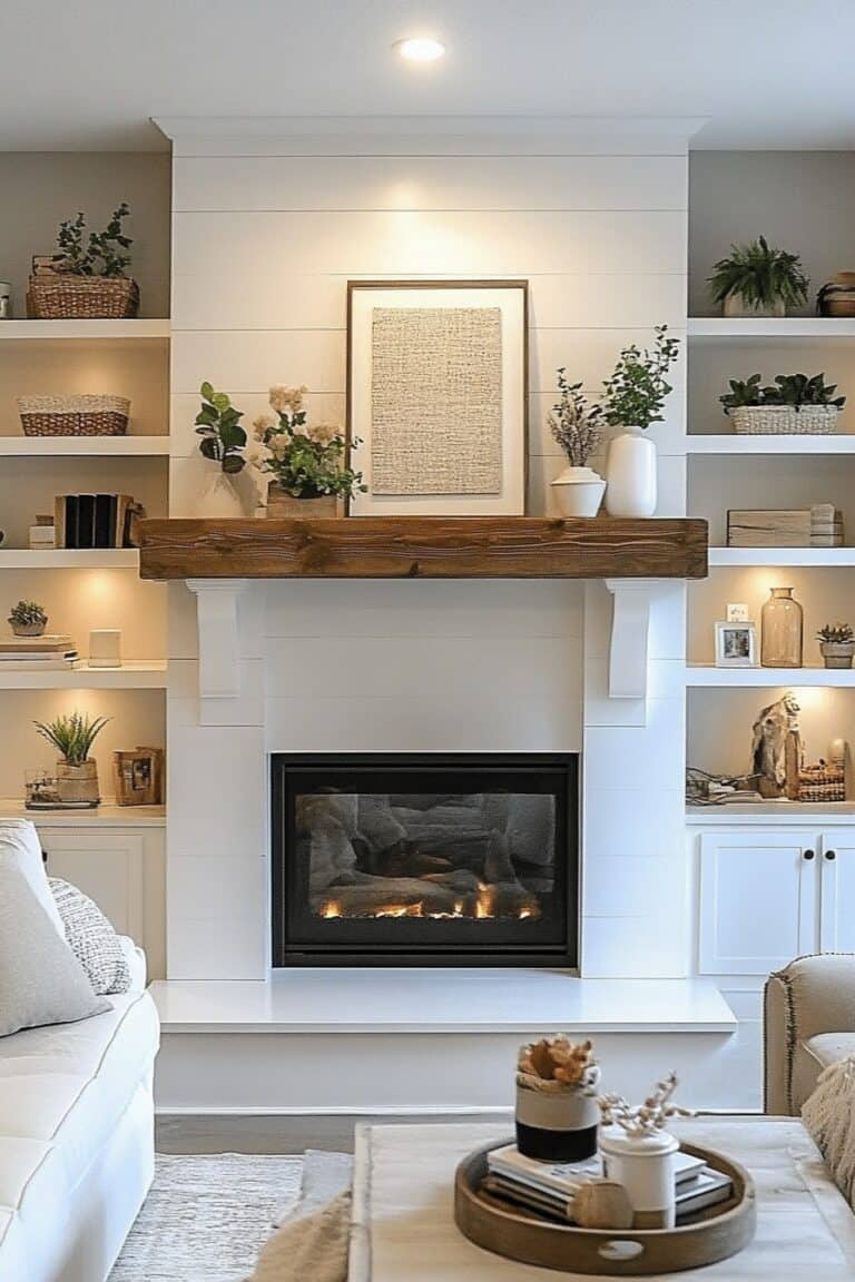 35 Creative Fireplace Built-ins You Will Love | The Olive Branch Nest