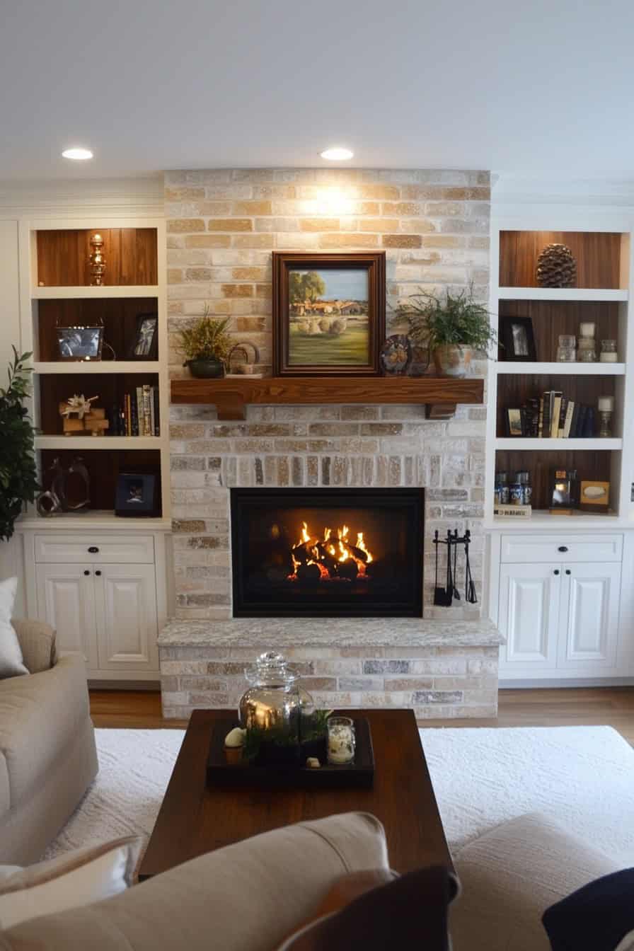 35 Creative Fireplace Built-ins You Will Love | The Olive Branch Nest