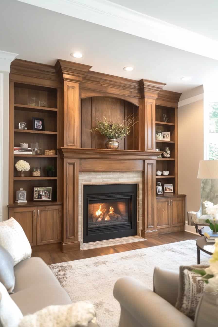 35 Creative Fireplace Built-ins You Will Love | The Olive Branch Nest