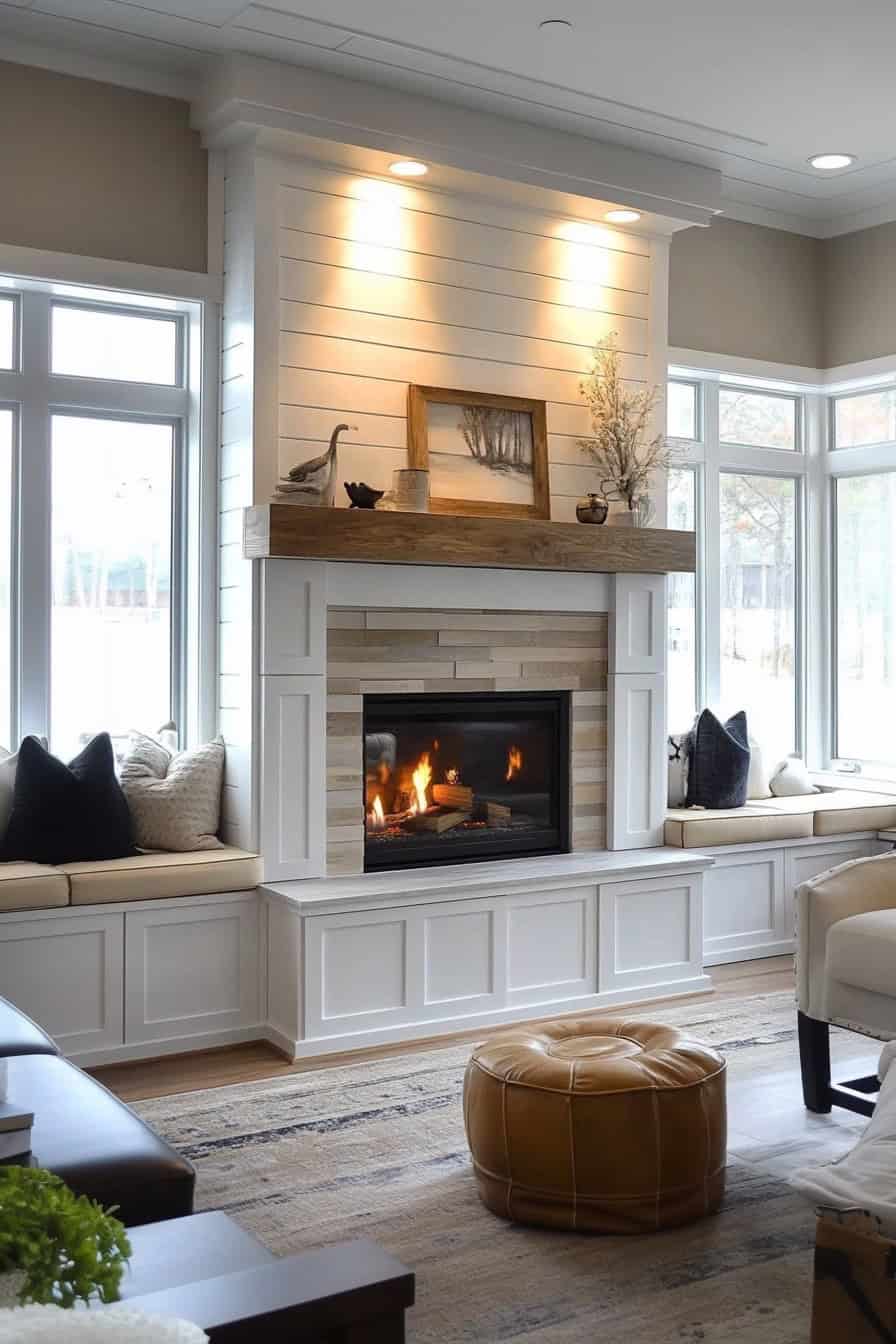 35 Creative Fireplace Built-ins You Will Love | The Olive Branch Nest