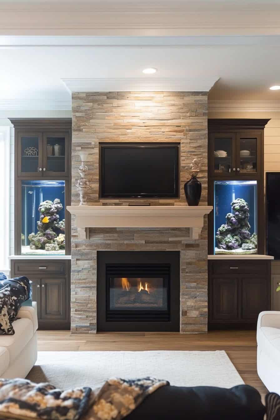 35 Creative Fireplace Built-ins You Will Love | The Olive Branch Nest