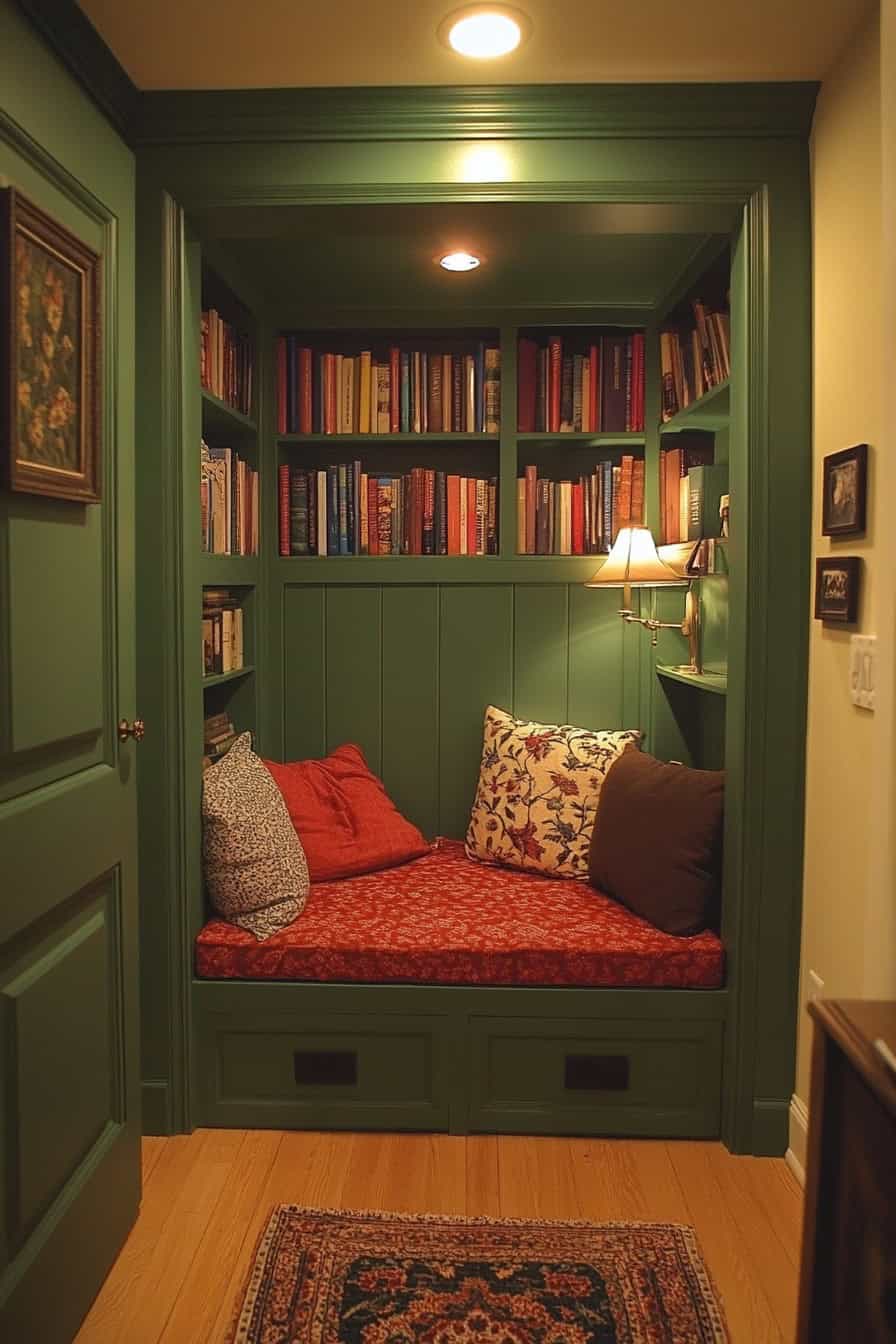 25 Creative Small Home Library Ideas You Will Adore | The Olive Branch Nest
