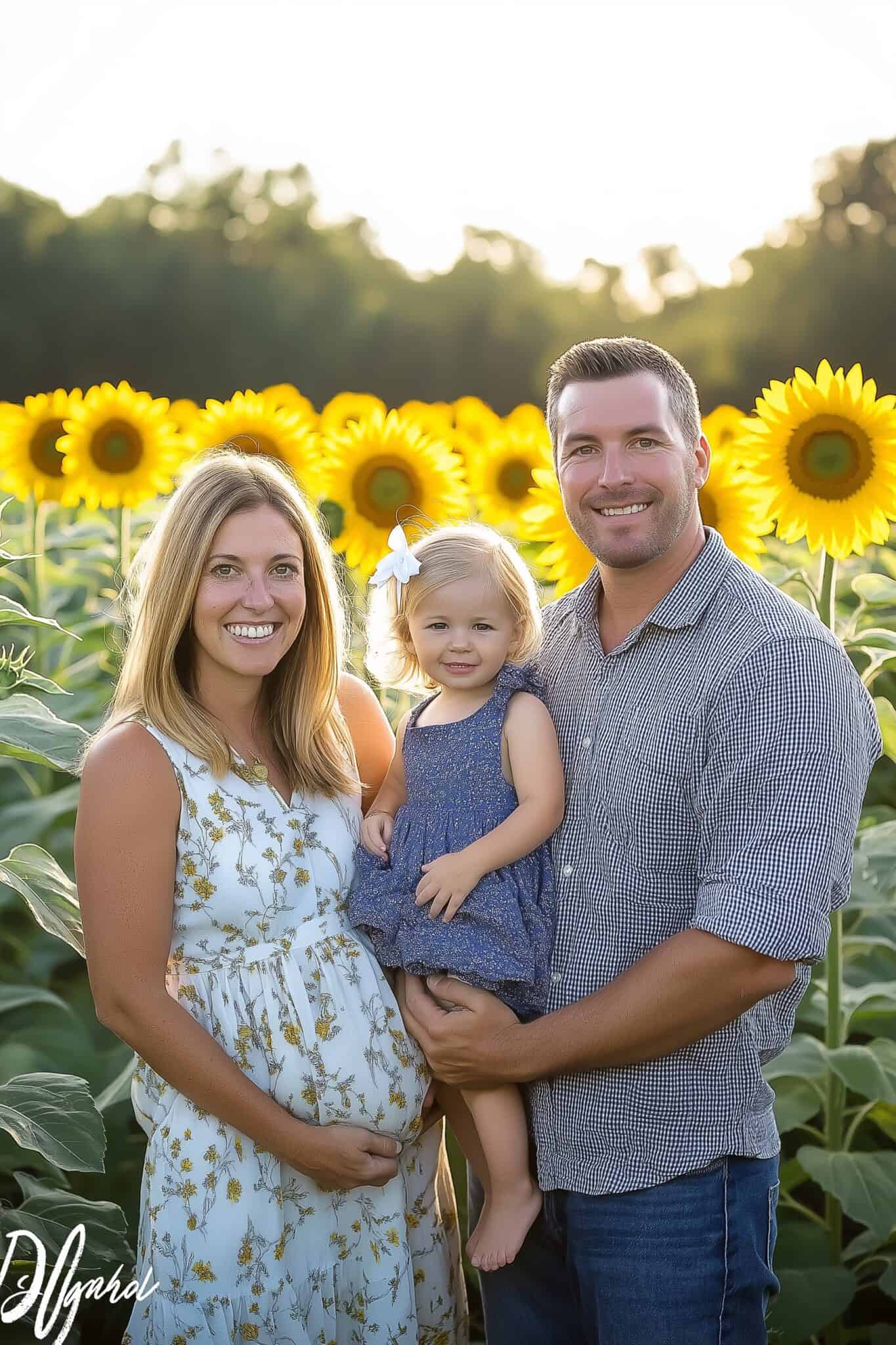 7 Beautiful Ideas For Sunflower Family Pictures | The Olive Branch Nest