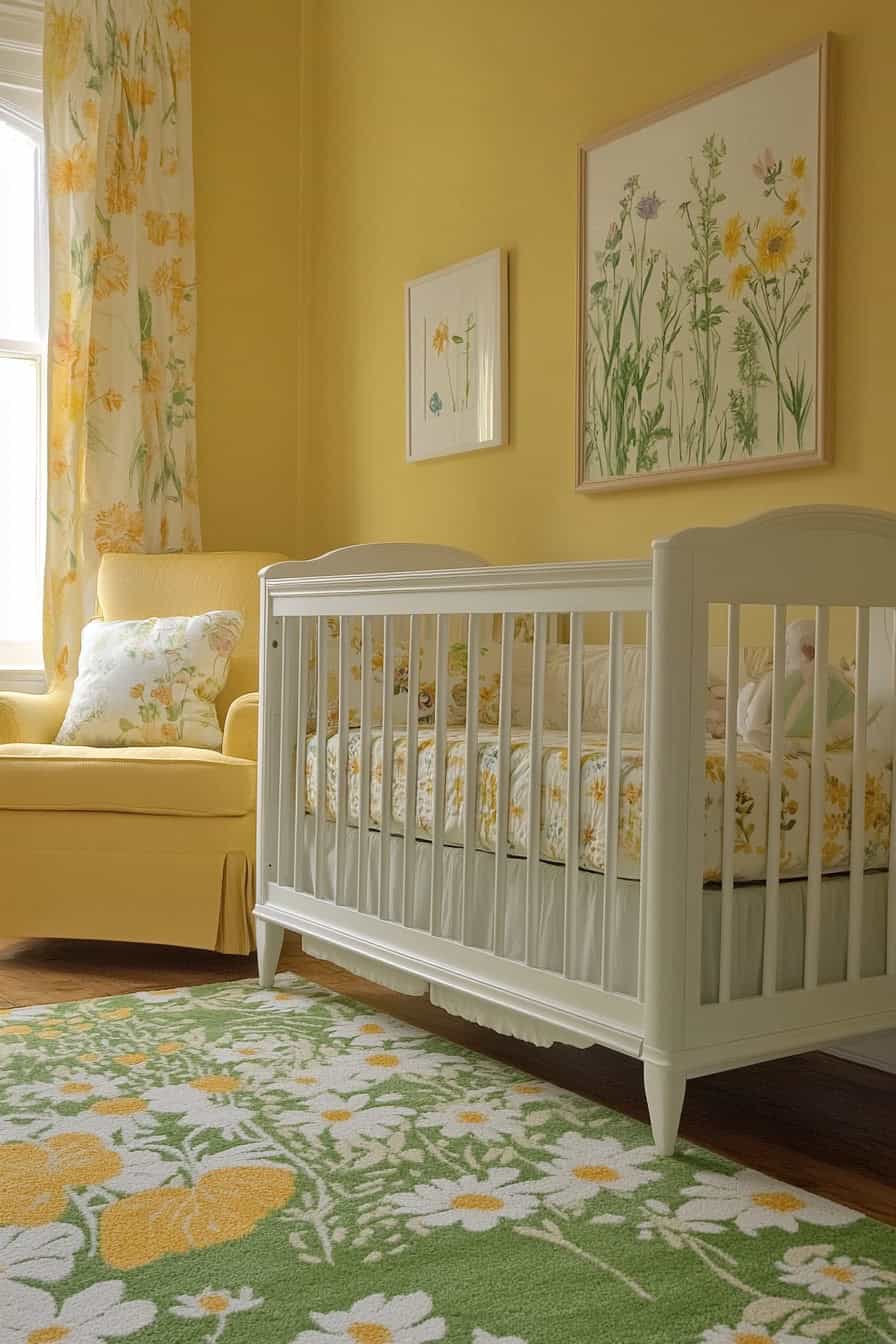20 Beautiful Yellow Nursery Ideas For Your Baby's Room | The Olive ...