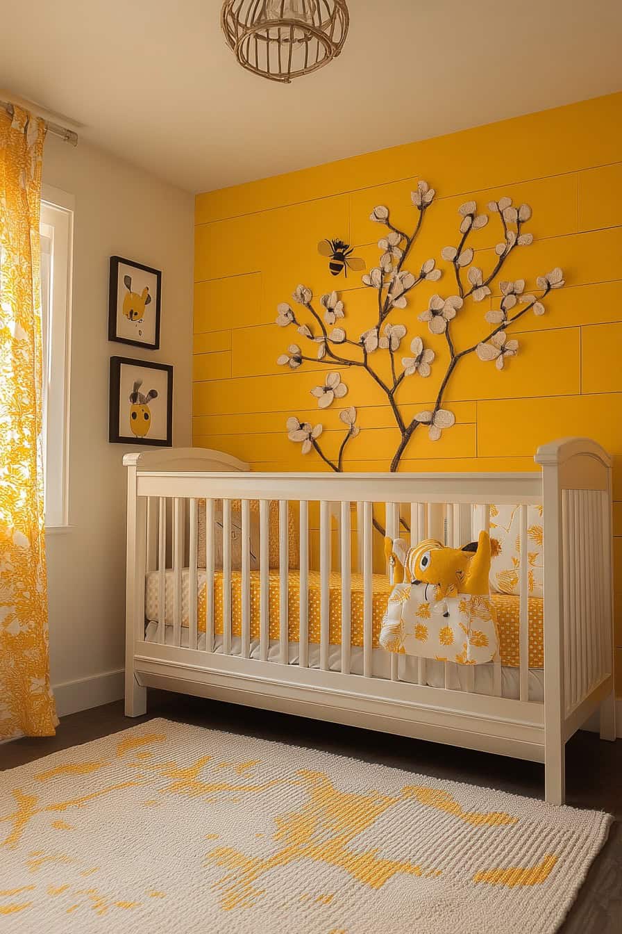 20 Beautiful Yellow Nursery Ideas For Your Baby's Room | The Olive ...