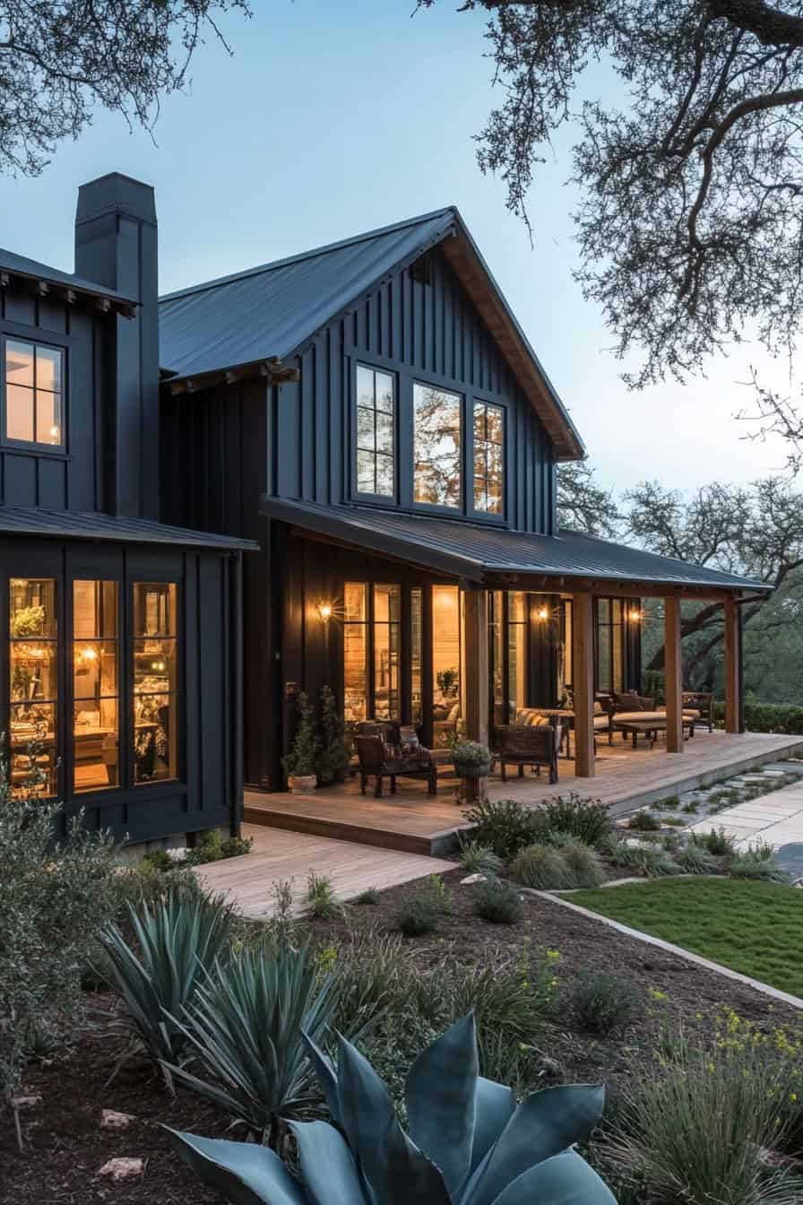27 Stunning Modern Farmhouse Exteriors | The Olive Branch Nest